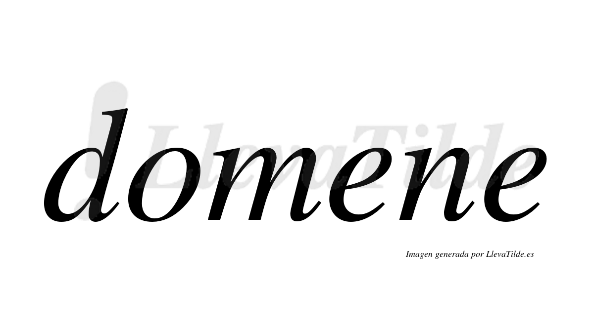 ¿Lleva tilde domene? | LlevaTilde.es