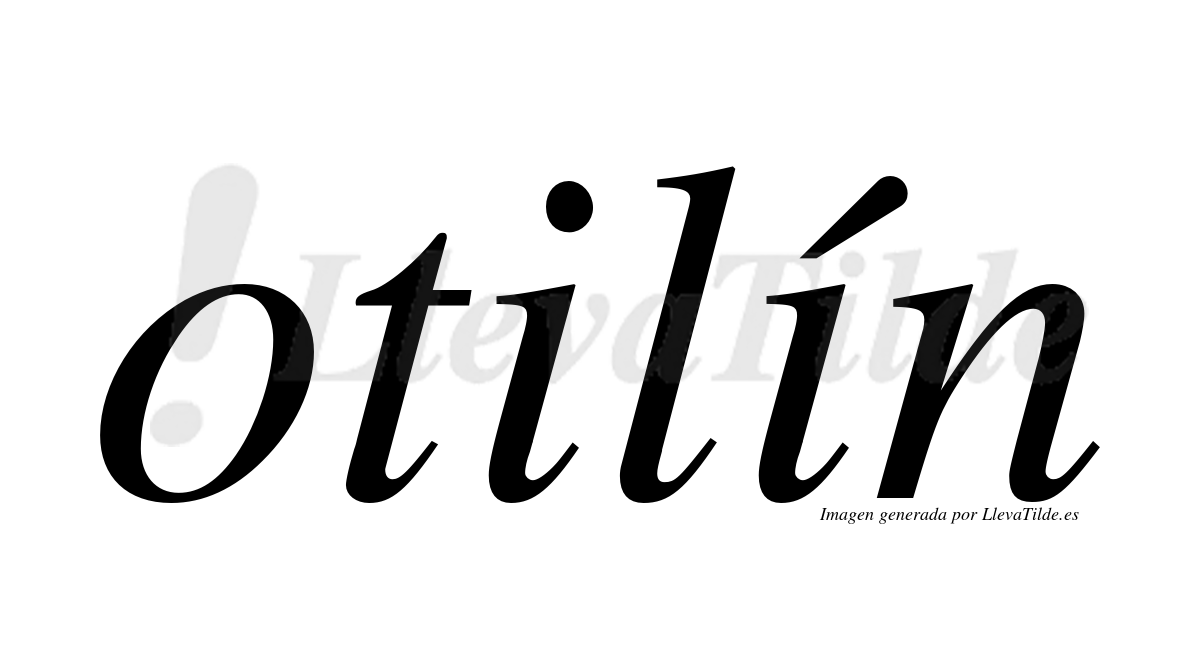 ¿Lleva tilde otilín? | LlevaTilde.es