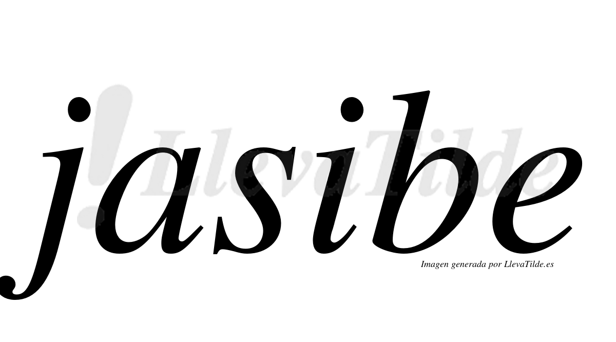 ¿Lleva tilde jasibe? | LlevaTilde.es