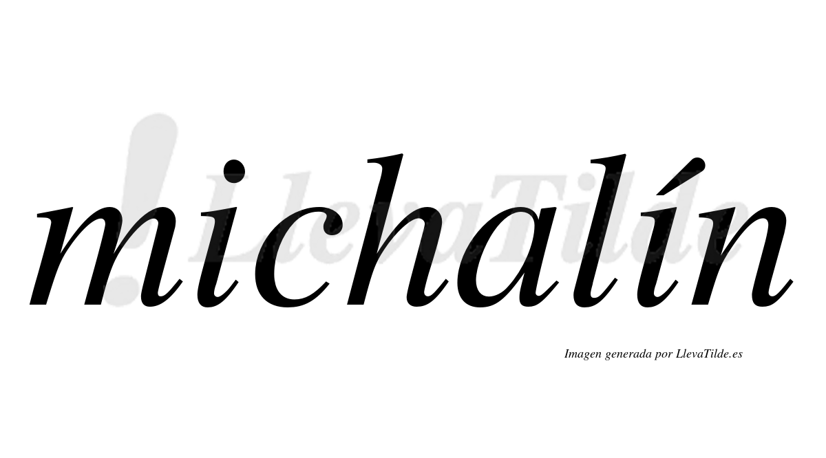 ¿Lleva tilde michalín? | LlevaTilde.es