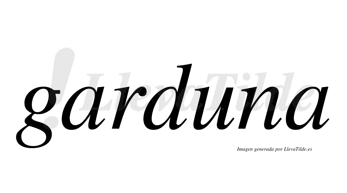 ¿Lleva tilde garduna? | LlevaTilde.es