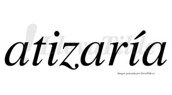 ¿Lleva tilde atizaría? | LlevaTilde.es