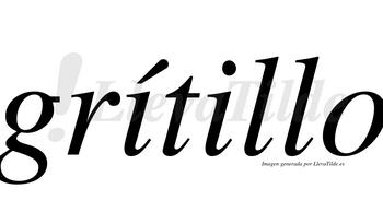 ¿Lleva tilde grítillo? | LlevaTilde.es