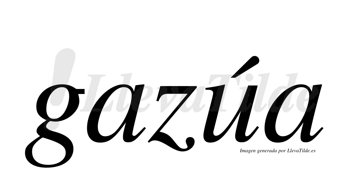 ¿Lleva tilde gazúa? | LlevaTilde.es