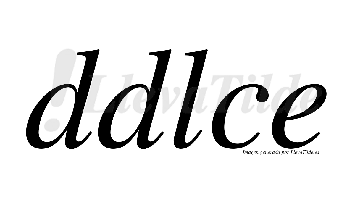 ¿Lleva tilde ddlce? | LlevaTilde.es