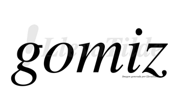 ¿Lleva tilde gomiz? | LlevaTilde.es