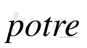 ¿Lleva tilde potre? | LlevaTilde.es