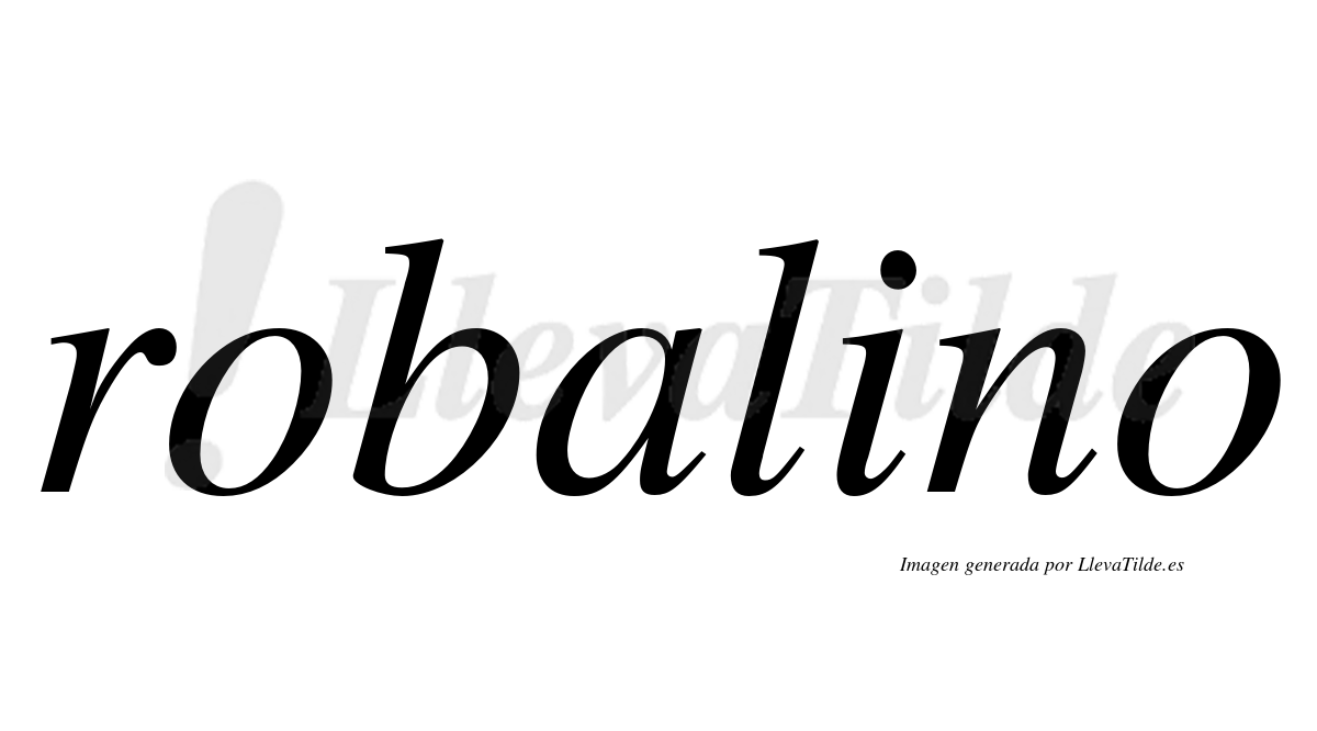 ¿Lleva tilde robalino? | LlevaTilde.es
