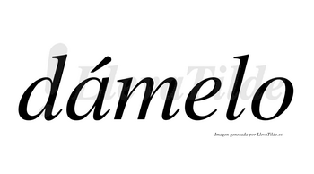¿Lleva tilde dámelo? | LlevaTilde.es